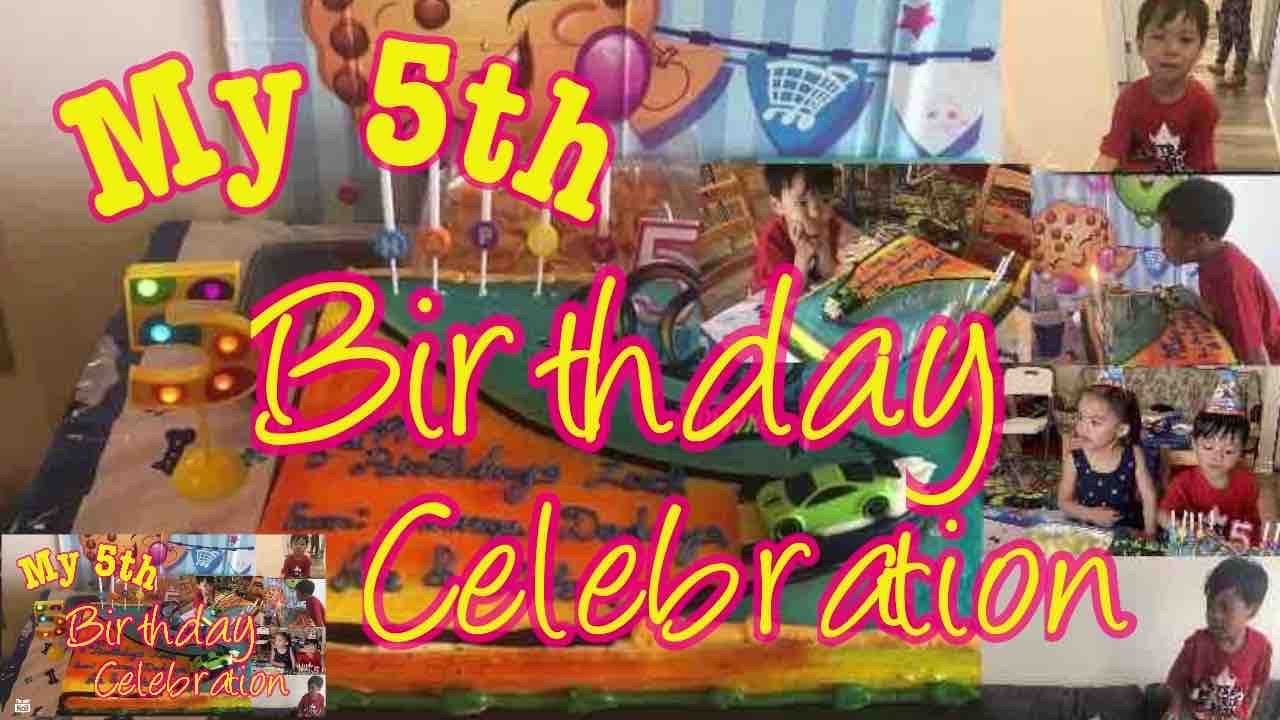 My 5th Birthday Celebration | First Birthday Celebration In Our New ...