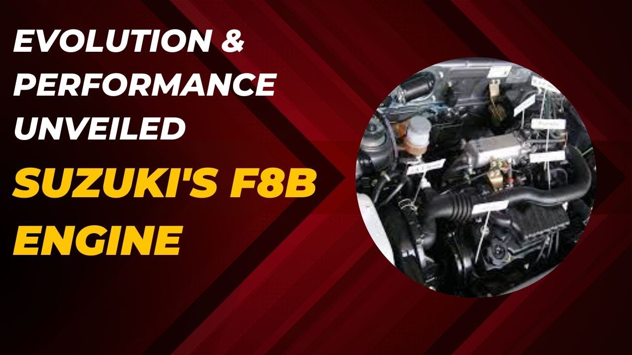 Discover the Legacy of Suzuki's F8B Engine - A Tale of Evolution and ...