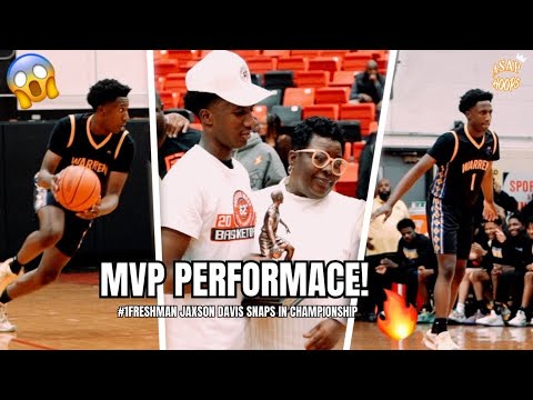 Jaxson Davis GOES OFF🍿 & Wins MVP in proviso West tournament! Best ...