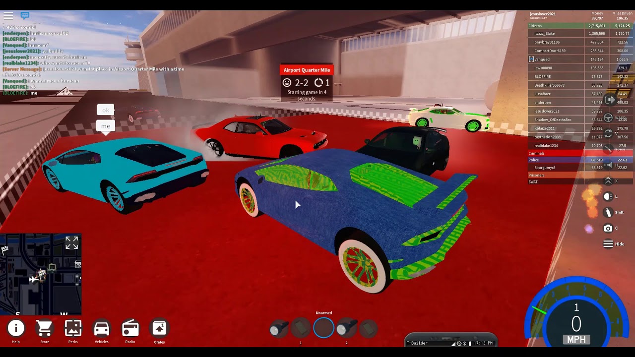 roblox lambo races/customization pt.2 - YouTube