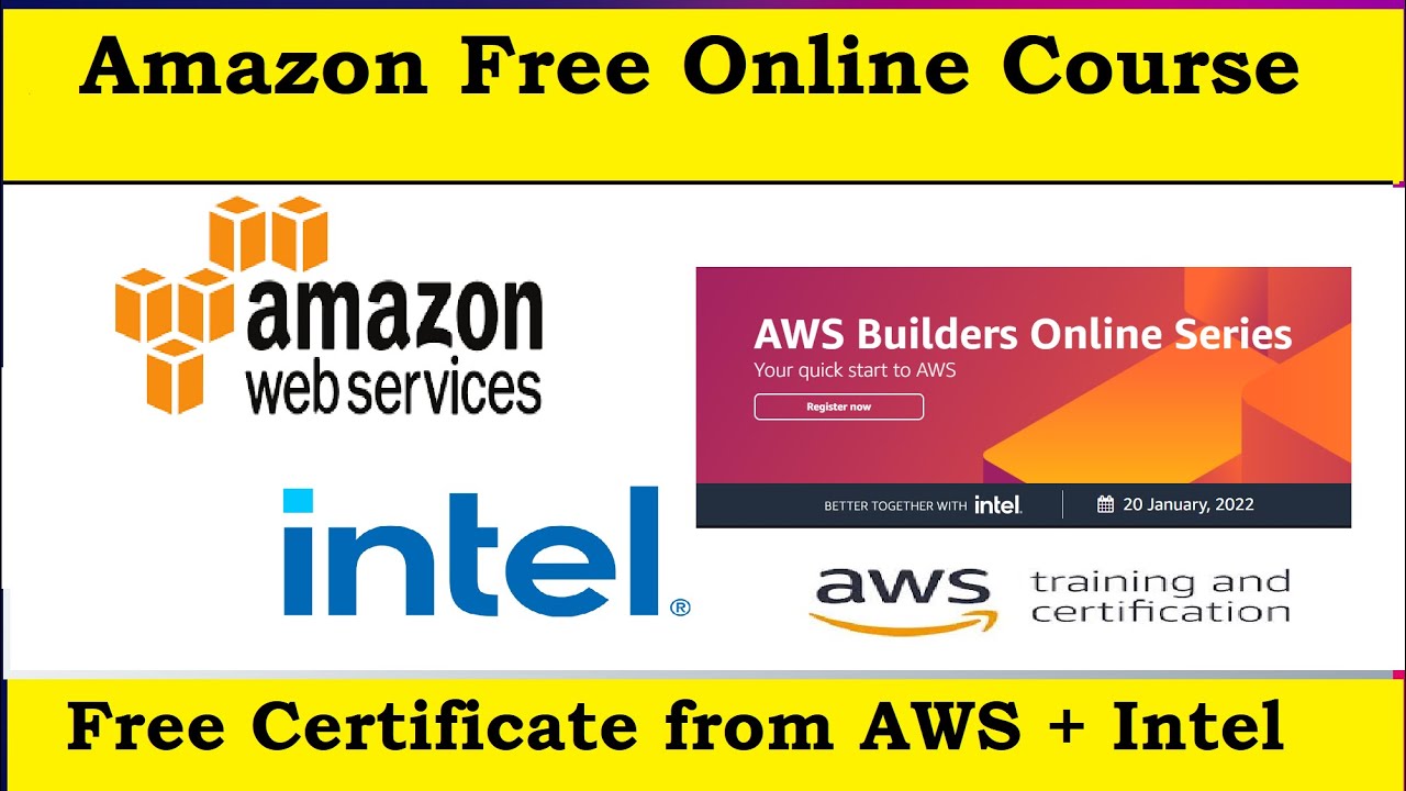 AWS Free course in online with certificate | AWS Builders Online Series ...