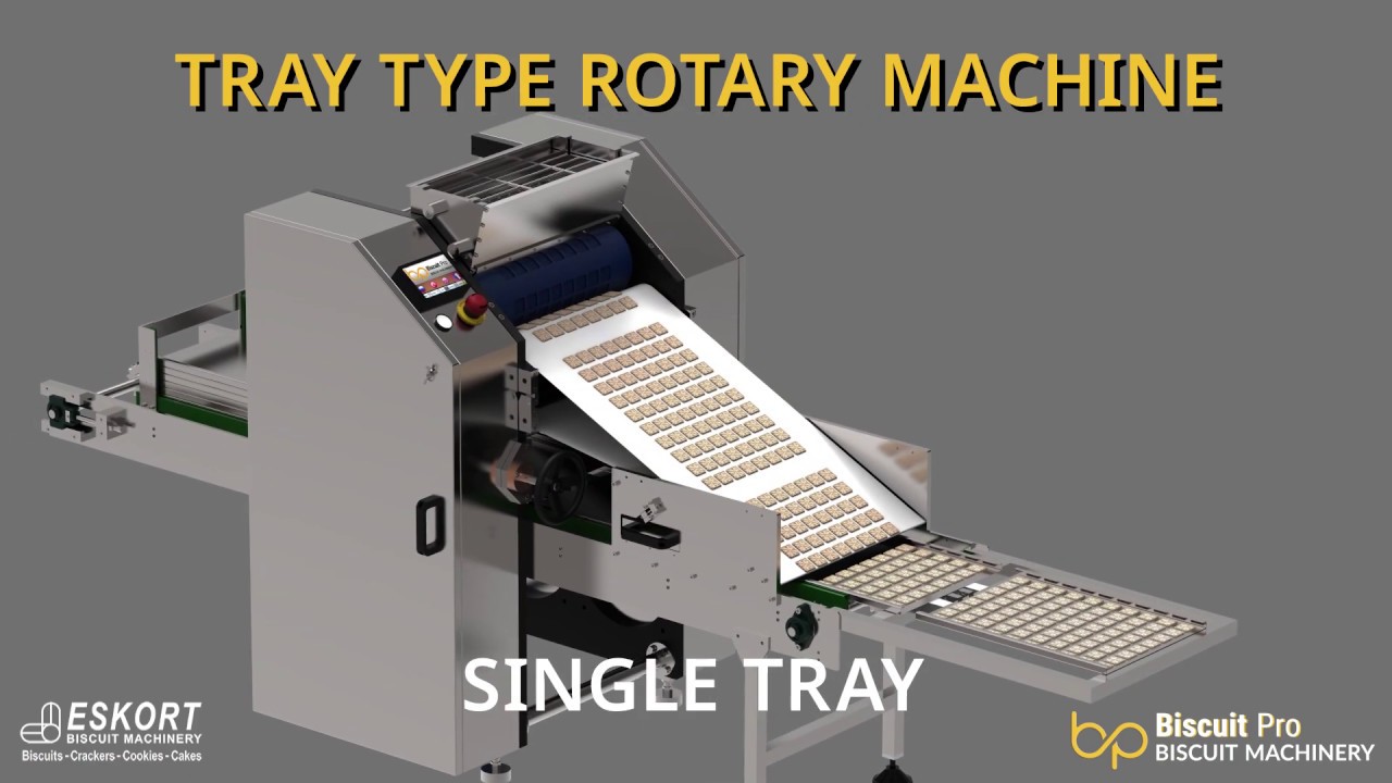 Tray Type Rotary Machine - YouTube