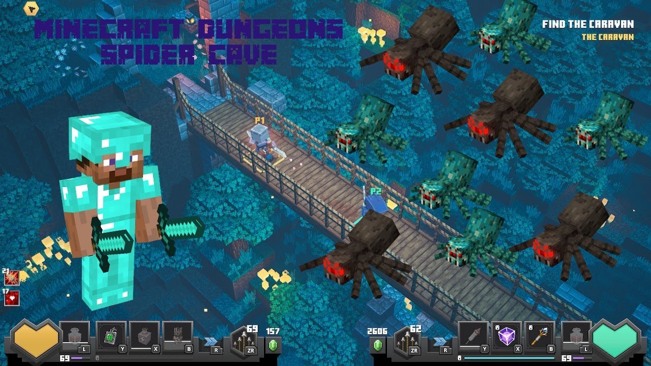 Giant Cave Spider Minecraft