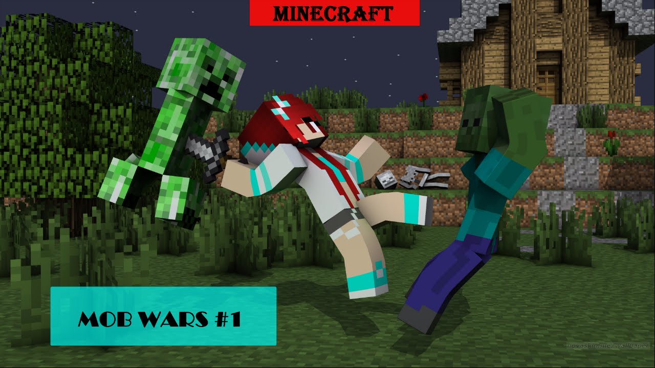 УРА ПОБЕДА!!! MOBWARS - Minecraft VimeWorld - YouTube