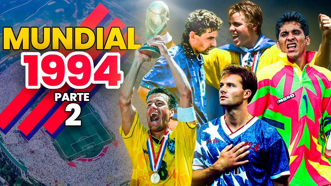 ESTADOS UNIDOS 1994 🏆 Un MUNDIAL para RECORDAR 🇧🇷 - YouTube