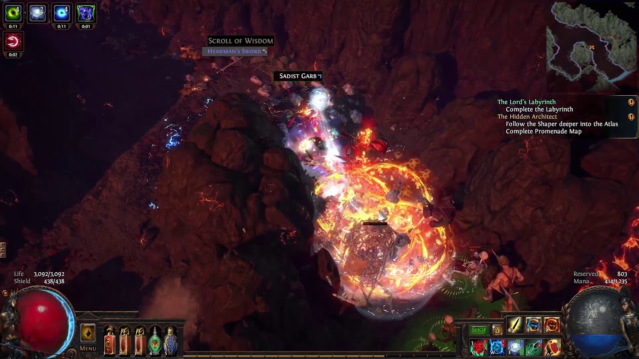 Path of Exile Crater Map - YouTube