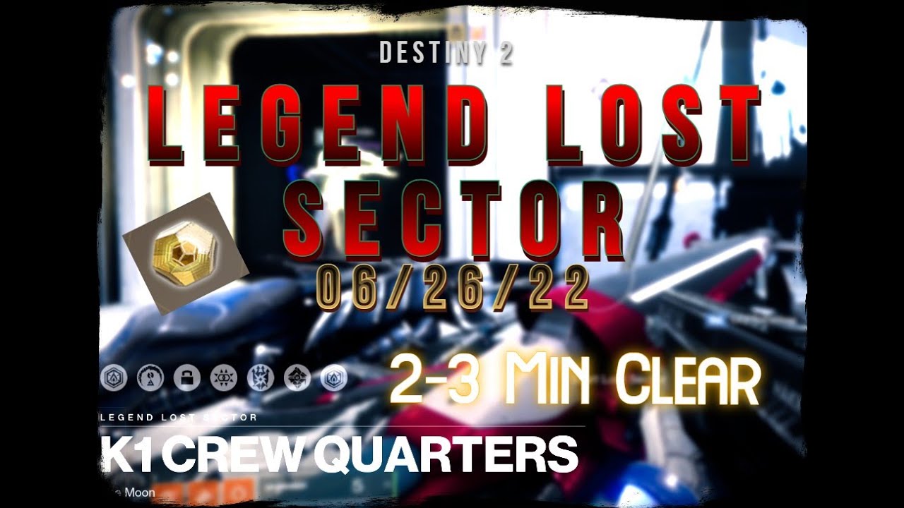 2-3 Min Clears on This Arc Legend Lost Sector Today! | Destiny 2 [7/07 ...