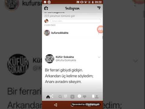 Sosyal medya da paylaşılan ağır abi sözleri