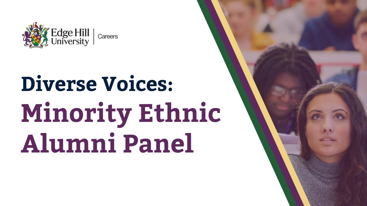 Diverse Voices: Minority Ethnic Alumni Panel - YouTube