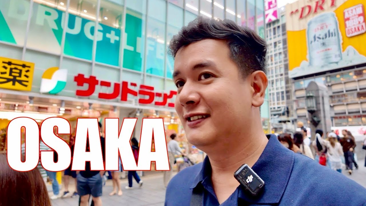 JAPAN Part 1 : Exploring Osaka - YouTube