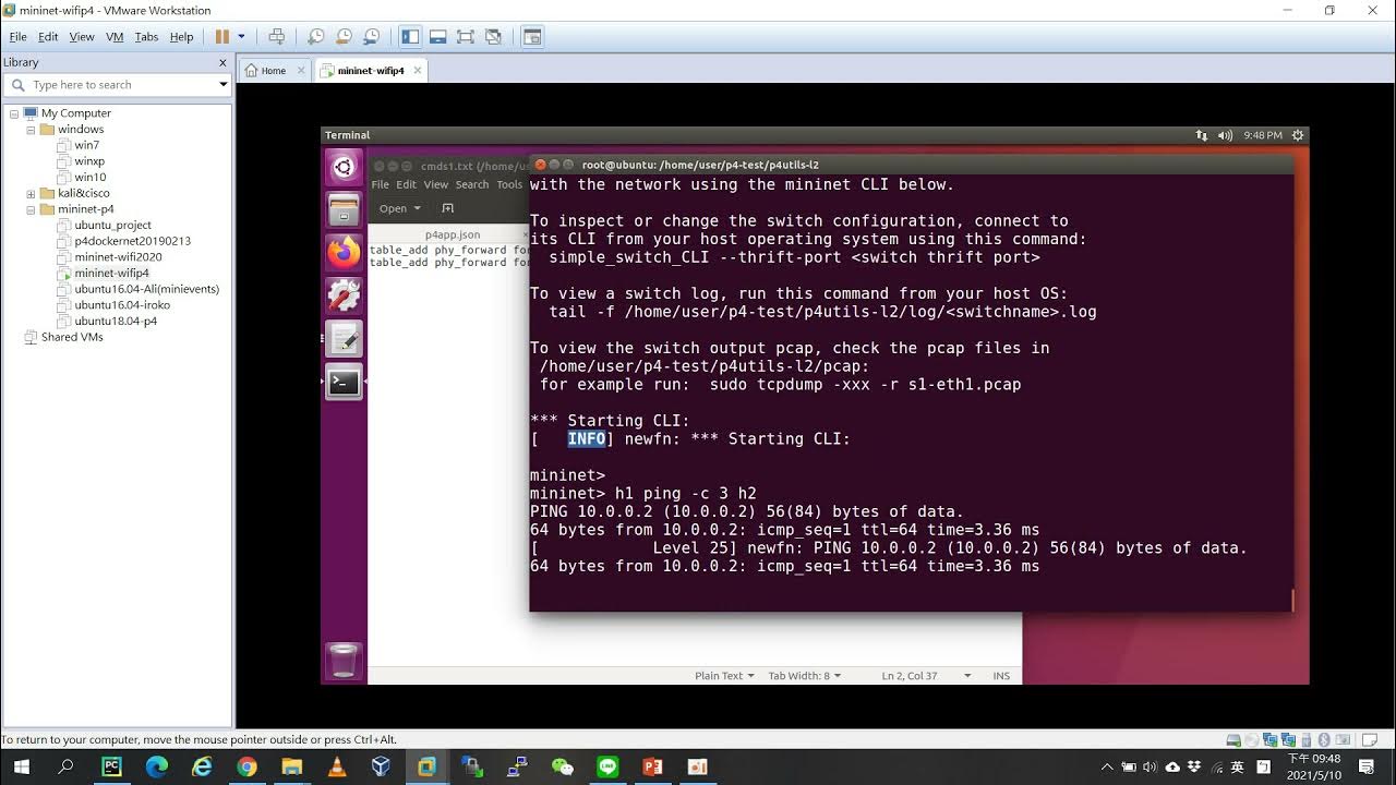 mininet-p4 30 - YouTube