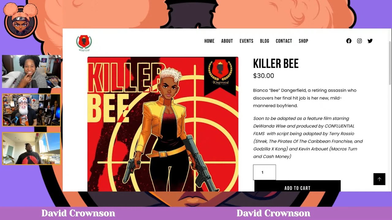 David Crownson On Killer Bee - YouTube