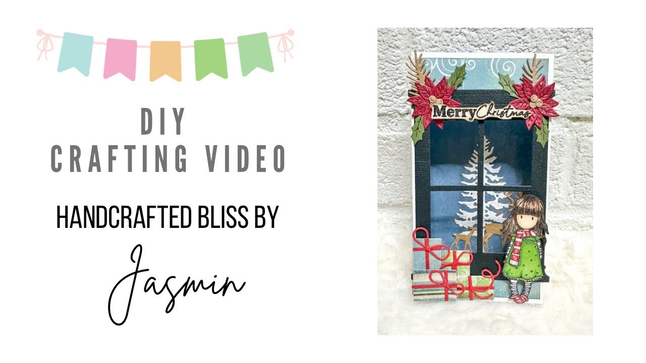 MERRY CHRISTMAS - DIY/ 3D BOX CRAFTING VIDEO (FULL) - YouTube