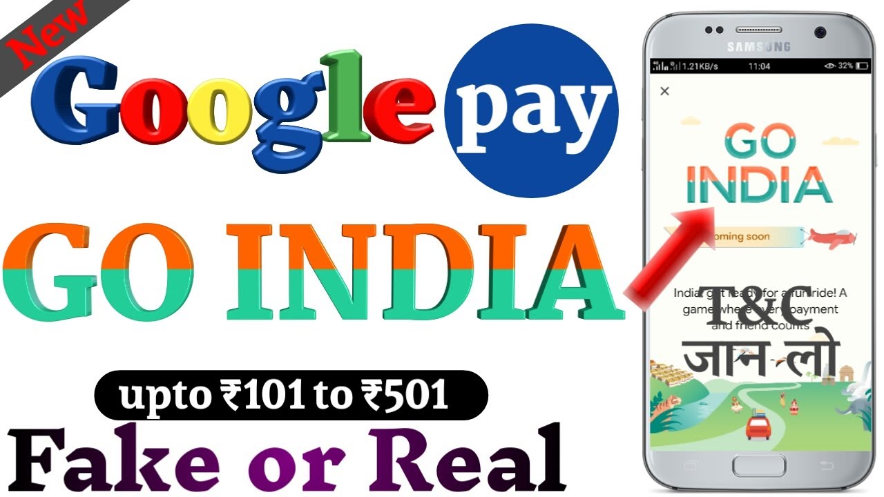 Google Pay go India offer foll details| Go India offer Google pay ...