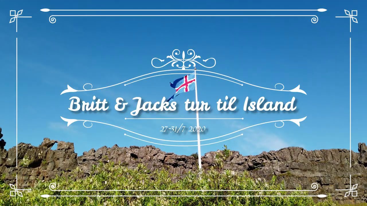 Vores tur til Island 27-31/7 2020 - YouTube