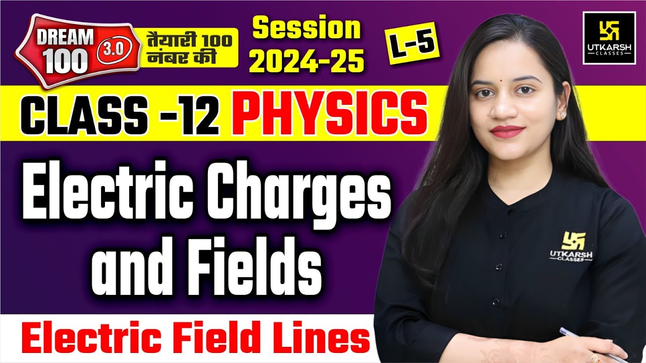 Electric Charges and Fields- Electric Field Lines | Class 12 Physics ...