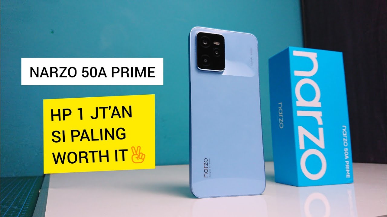 Fiks Realme Narzo 50A Prime, Hp Terbaik di 1jt'an ️ - YouTube