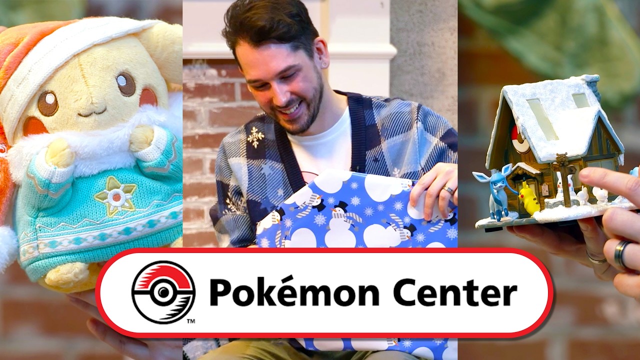 Opening ALL the Pokémon Center Holiday Merch, 2024 - YouTube