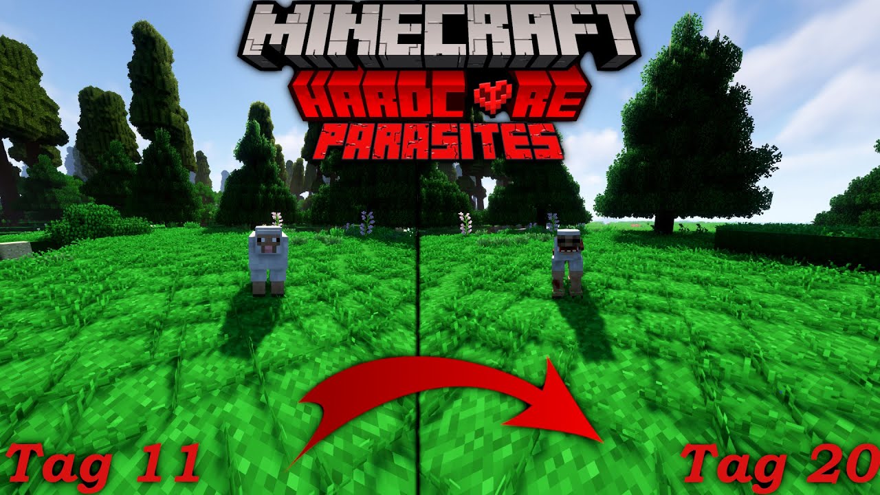 Ich habe 20 Tage in einer Welt voller PARASITEN überlebt und das ist ...