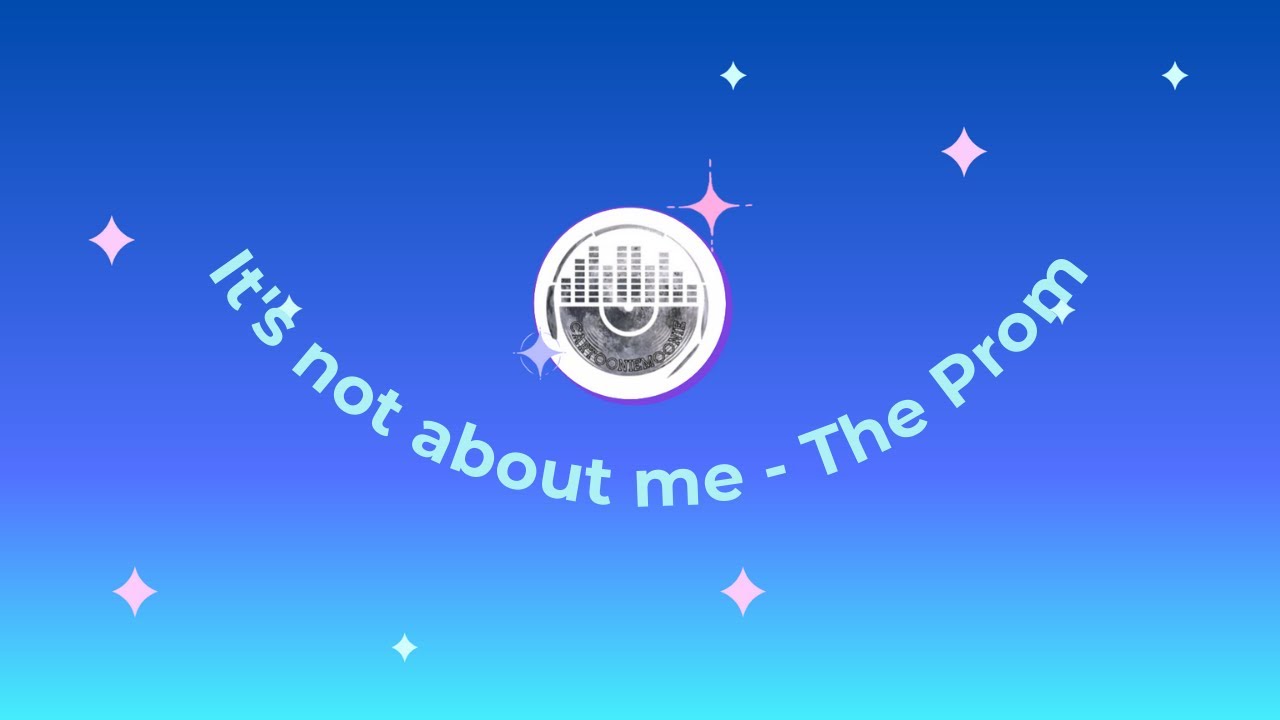 It's not about me - Lyrics - The Prom - Netflix - YouTube