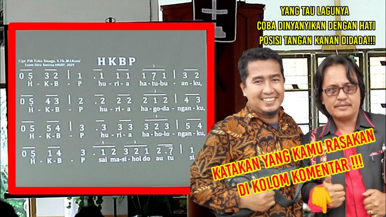 Lagu "HKBP" - Cipta Pdt. Toho Sinaga,STh - YouTube