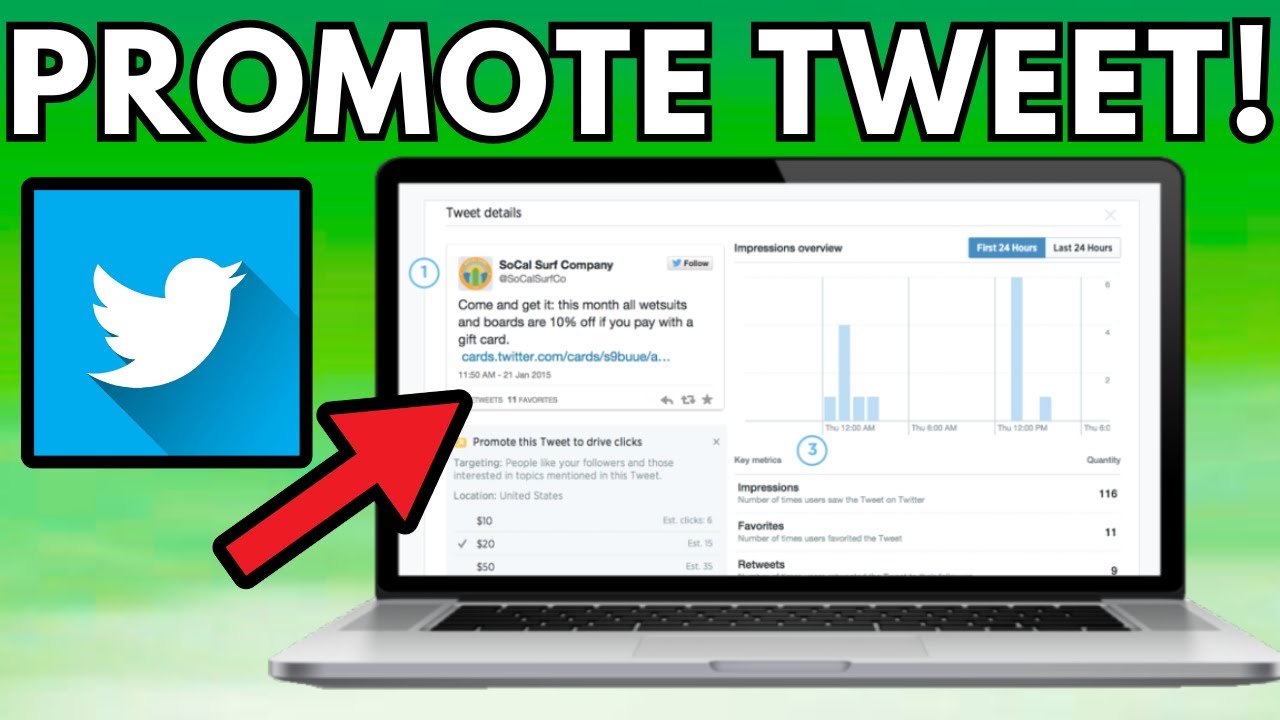 How To Promote a Tweet Post on Twitter - YouTube