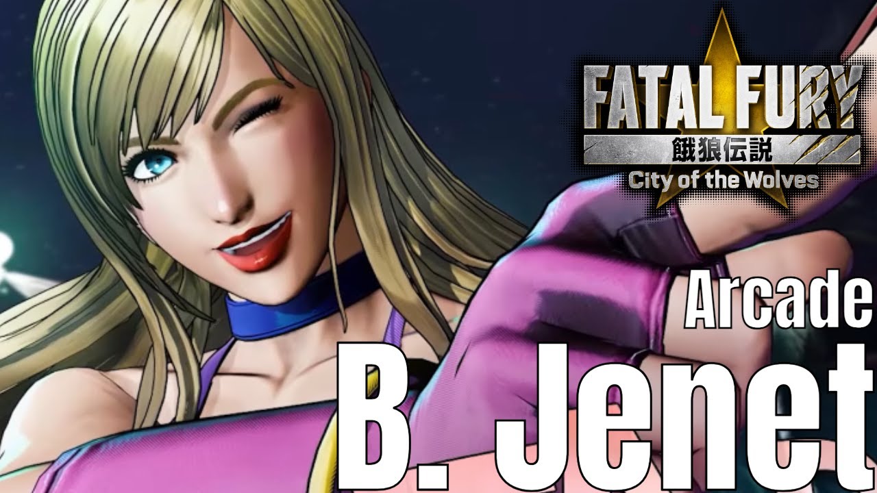 Fatal Fury: City of the Wolves - Arcade: B. Jenet - YouTube
