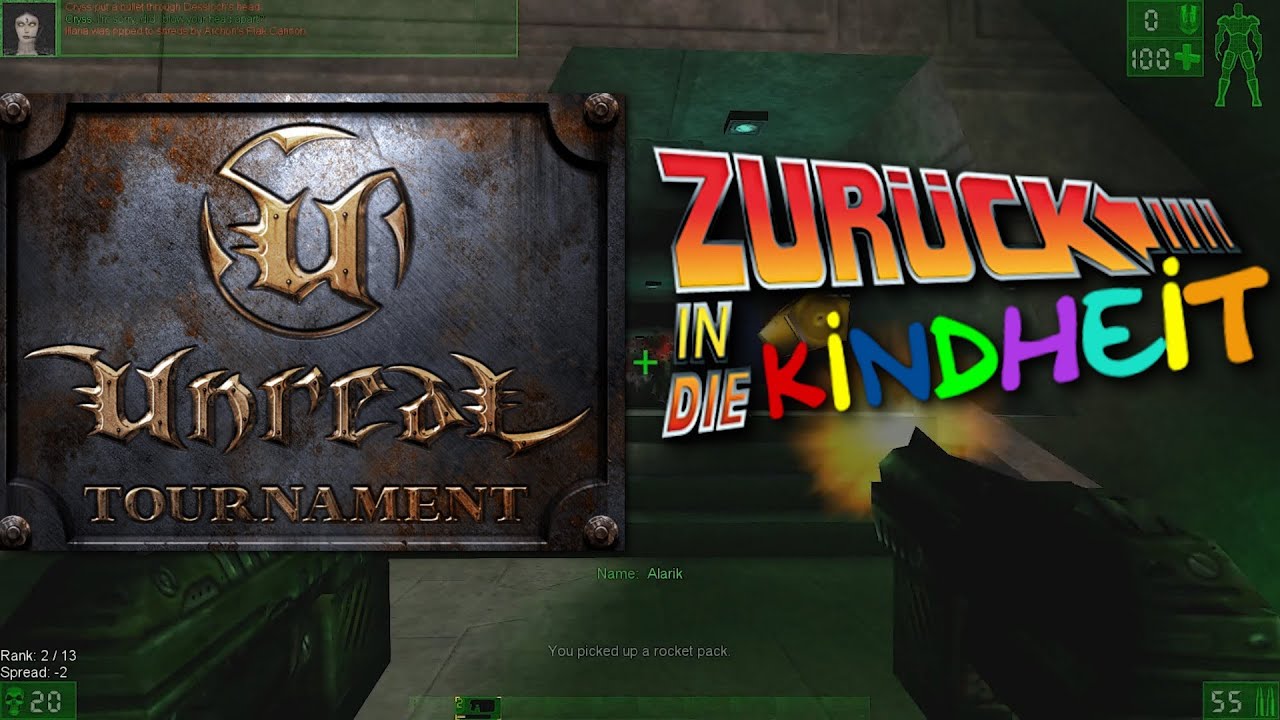 Unreal Tournament 1 UT (1999-2000) - Zurück in die Kindheit #1 - Retro ...