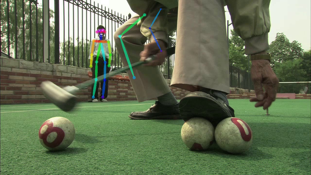 human body tracking demo - YouTube
