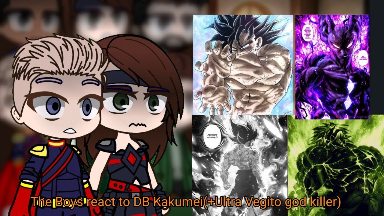 The Boys react to DB Kakumei(+Ultra Vegito god killer) - YouTube