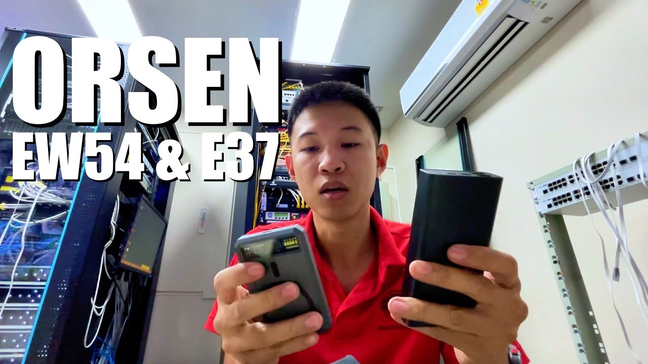 Orsen EW54 & E37 จัดไปแบบยกคู่ - YouTube