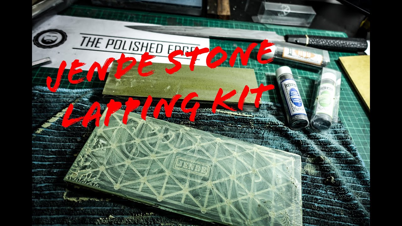 Flattening Made Easy | Jende Stone Lapping Kit - YouTube