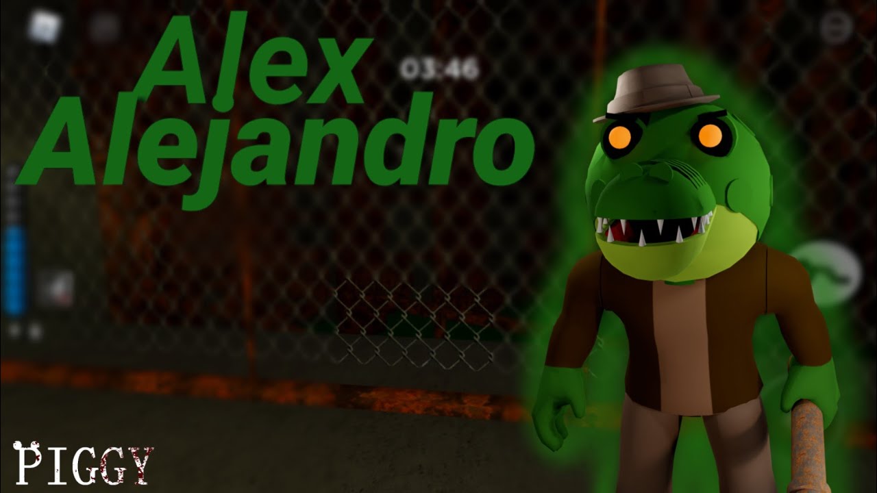 🐷PIGGY - O MISTÉRIO DO "ALEX ALEJANDRO!🐊 - Roblox - YouTube