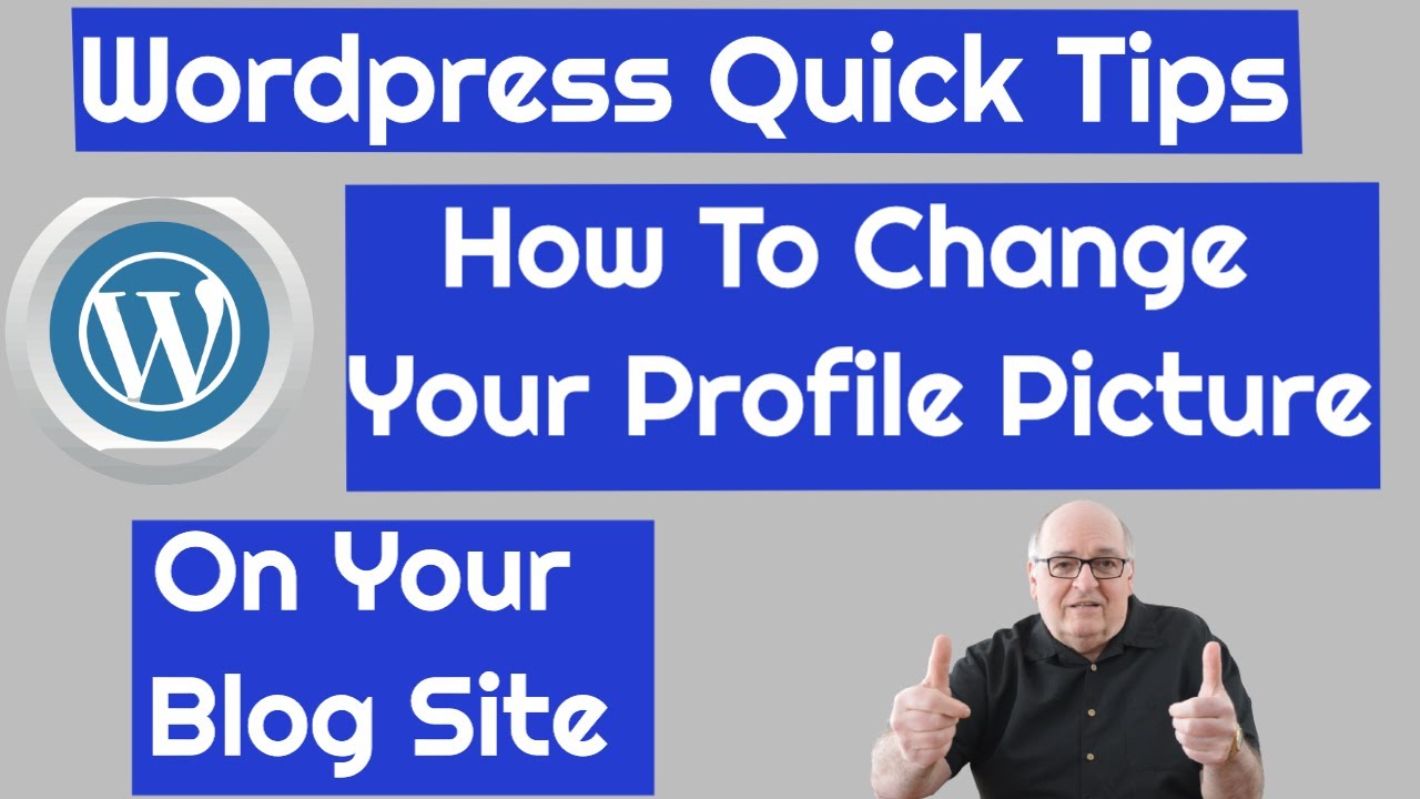 I Show You How To Change A WordPress Profile Picture WP Gravatar i-show-you-how-to-change-a-wordpress-profile-picture-wp-gravatar