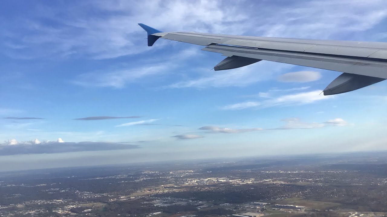 Light Allegiant A320 Takeoff! - YouTube