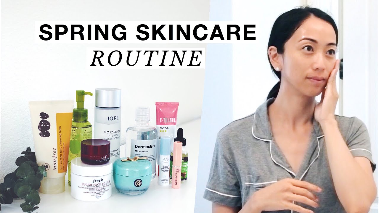 Spring Skincare Routine 2018 | LookMazing - YouTube