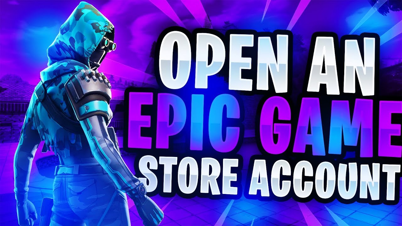 How To Create An Epic Game Store Account - YouTube