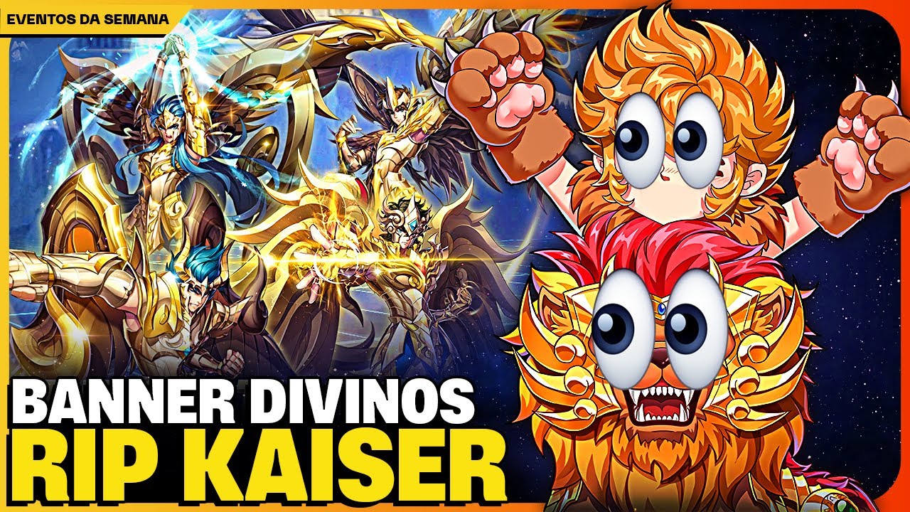 🌟🦁 BANNER DOS DIVINOS, CAMUS DC NA POOL, RIP KAISER SHOWMATCH E EXPECTATIVAS DA SEMANA !! 🦁🌟 ...