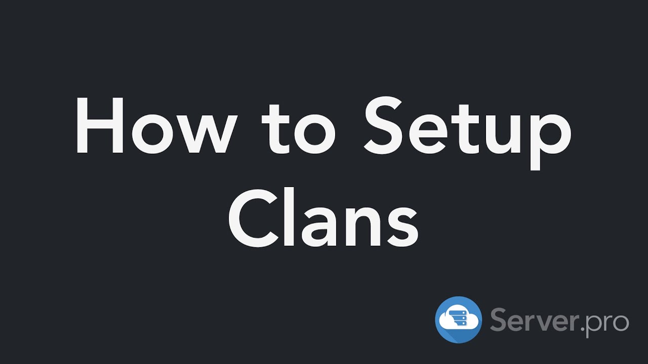 How to Install and Use the Clans Plugin - Minecraft Java - YouTube