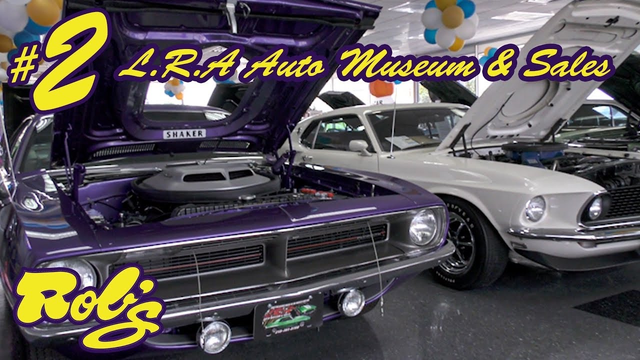 Behind the Scenes at L.R.A. Auto Museum & Sales - YouTube