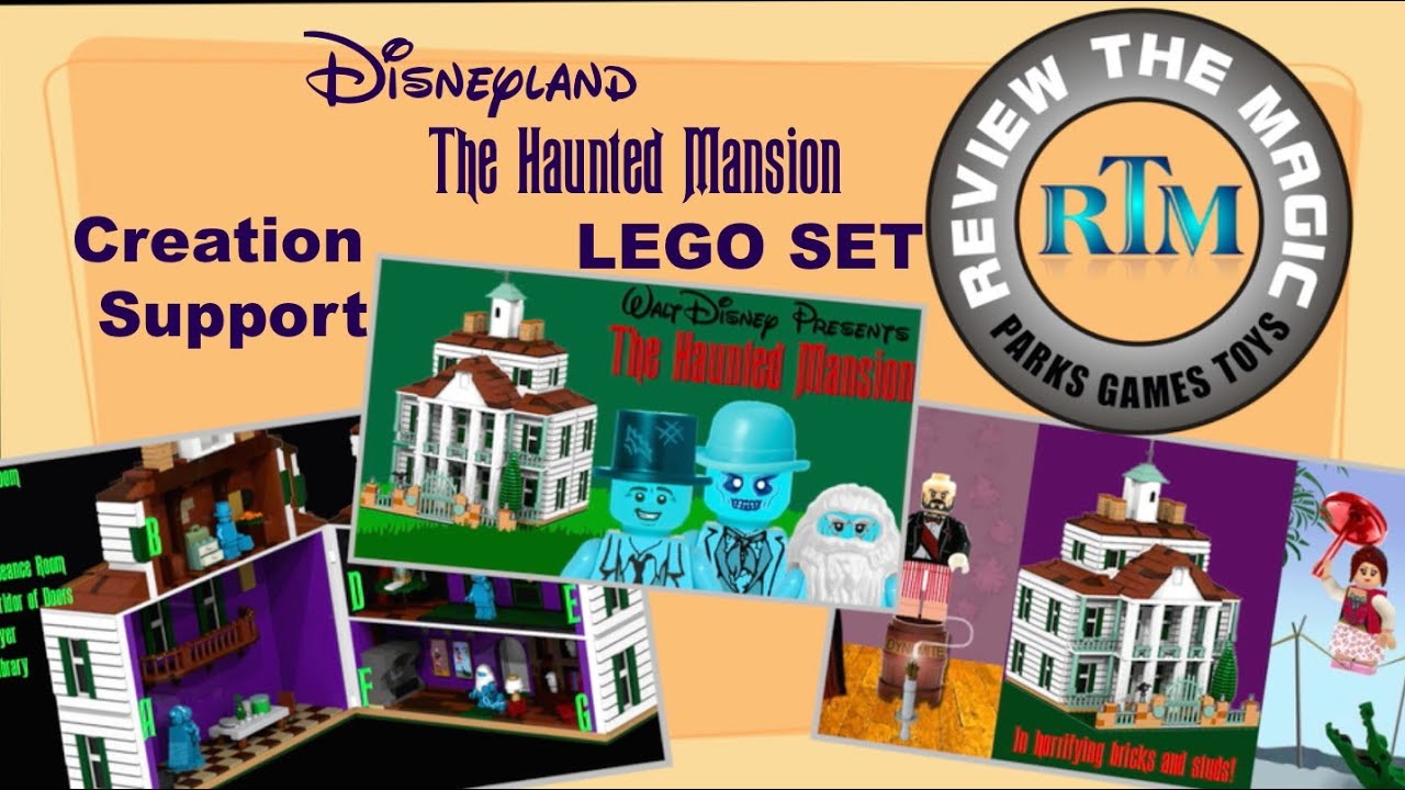 2014 LEGO Disneyland Walt Disney The Haunted Mansion Play Set Show ...