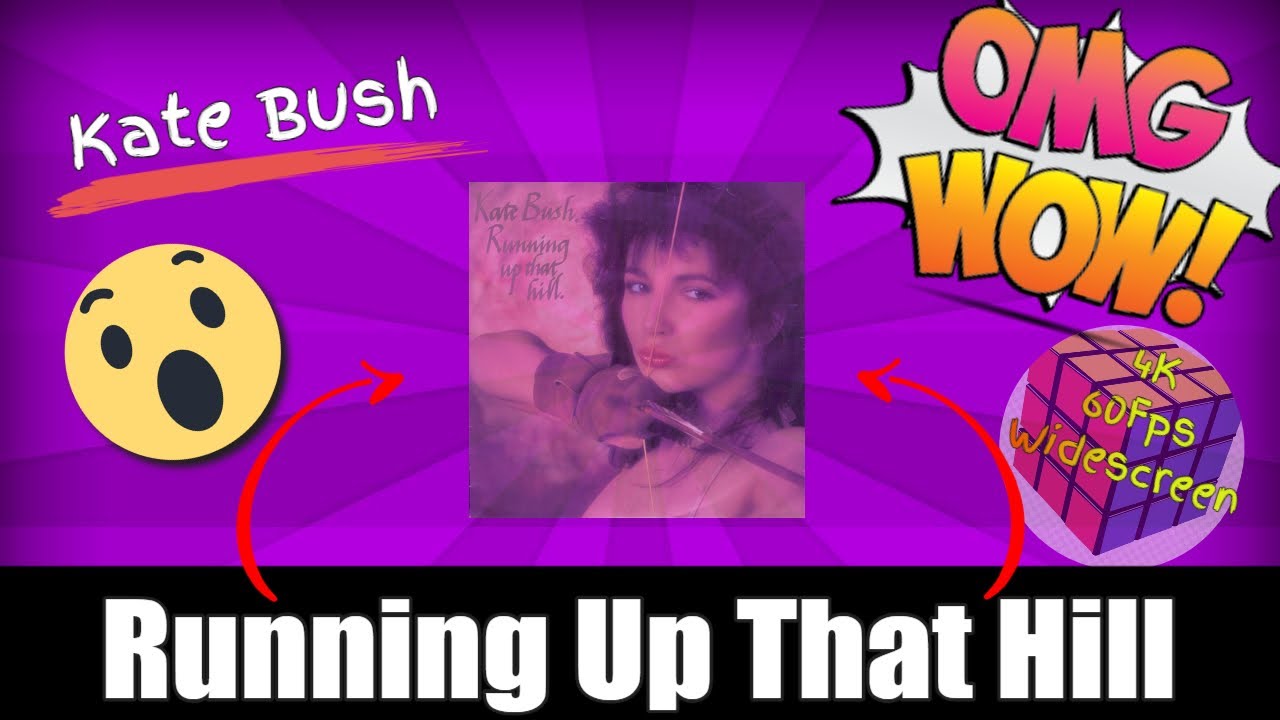 Kate Bush Running Up That Hill 4K Widescreen Digitally Remastered1985 ...