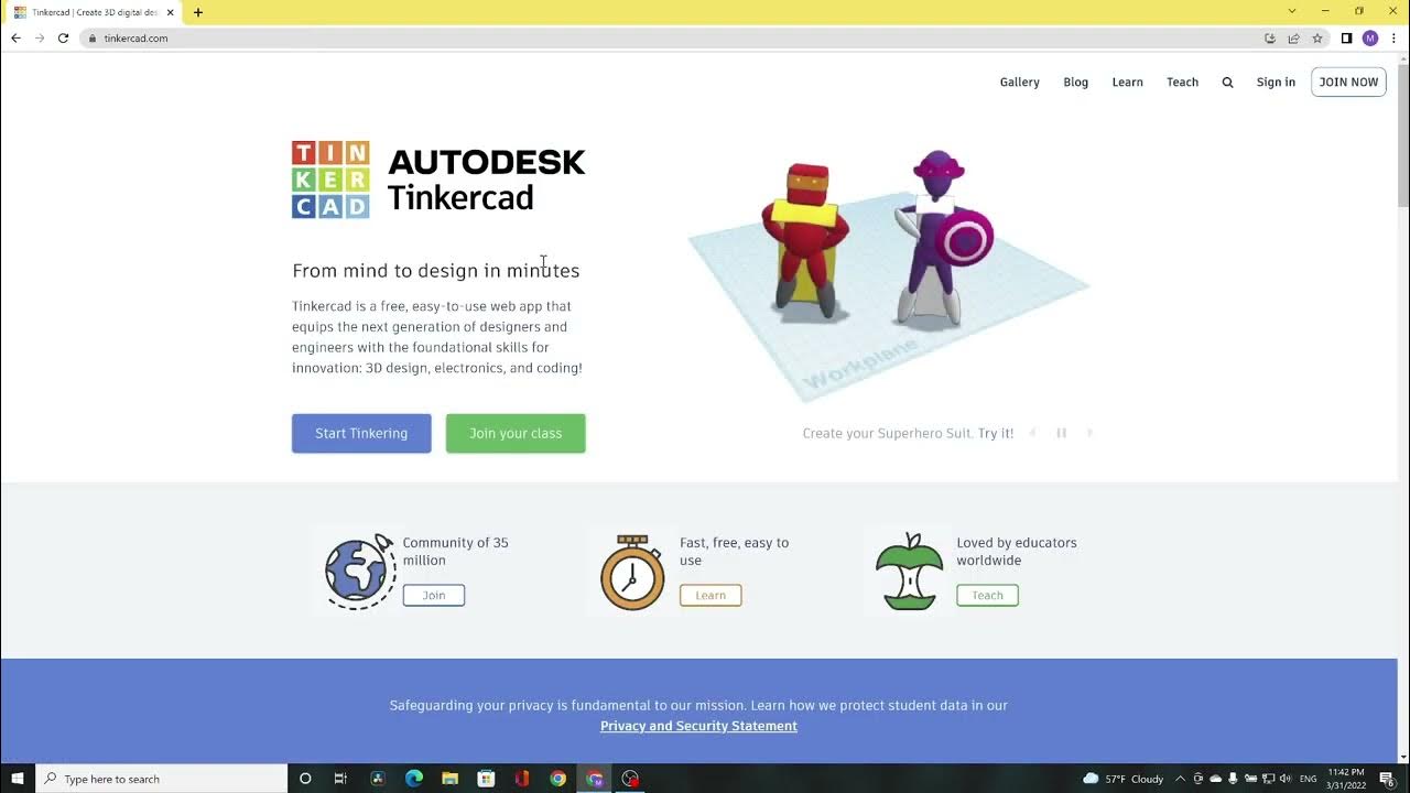 How to make a tinkercad account - YouTube