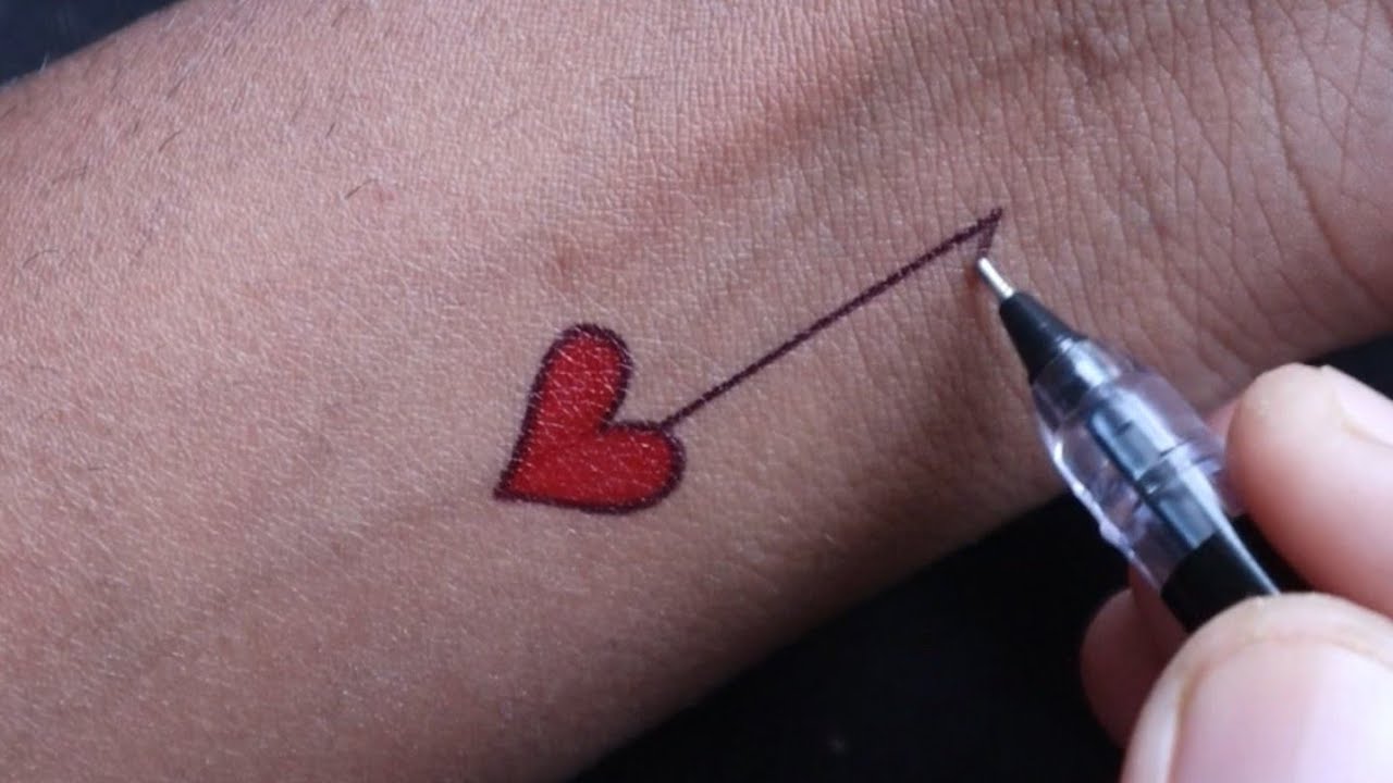 making an amazing N letter tattoo design - YouTube
