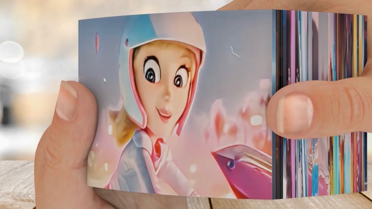 Princess Peach's Enchanting Journey - Flipbook Animation Adventure ...