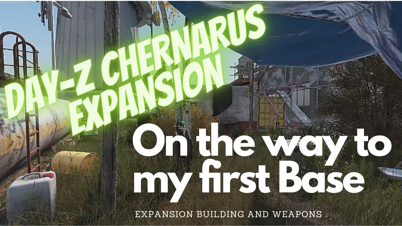 Trying to build my first little Base on Chernarus (UNCUT) - YouTube
