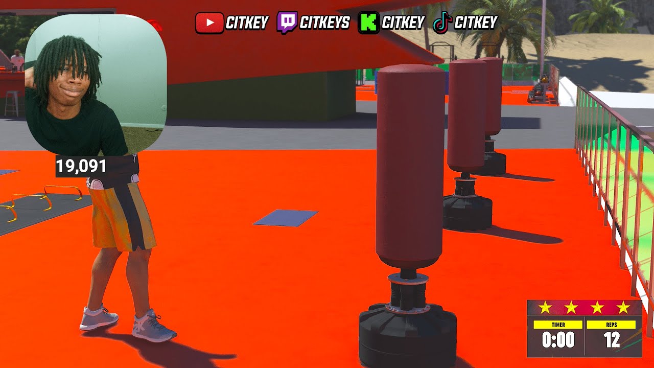 PLAYING WITH GIRL 2K STREAMER STREAKING ON NBA2K25 PULL AND I DARE YOU ...