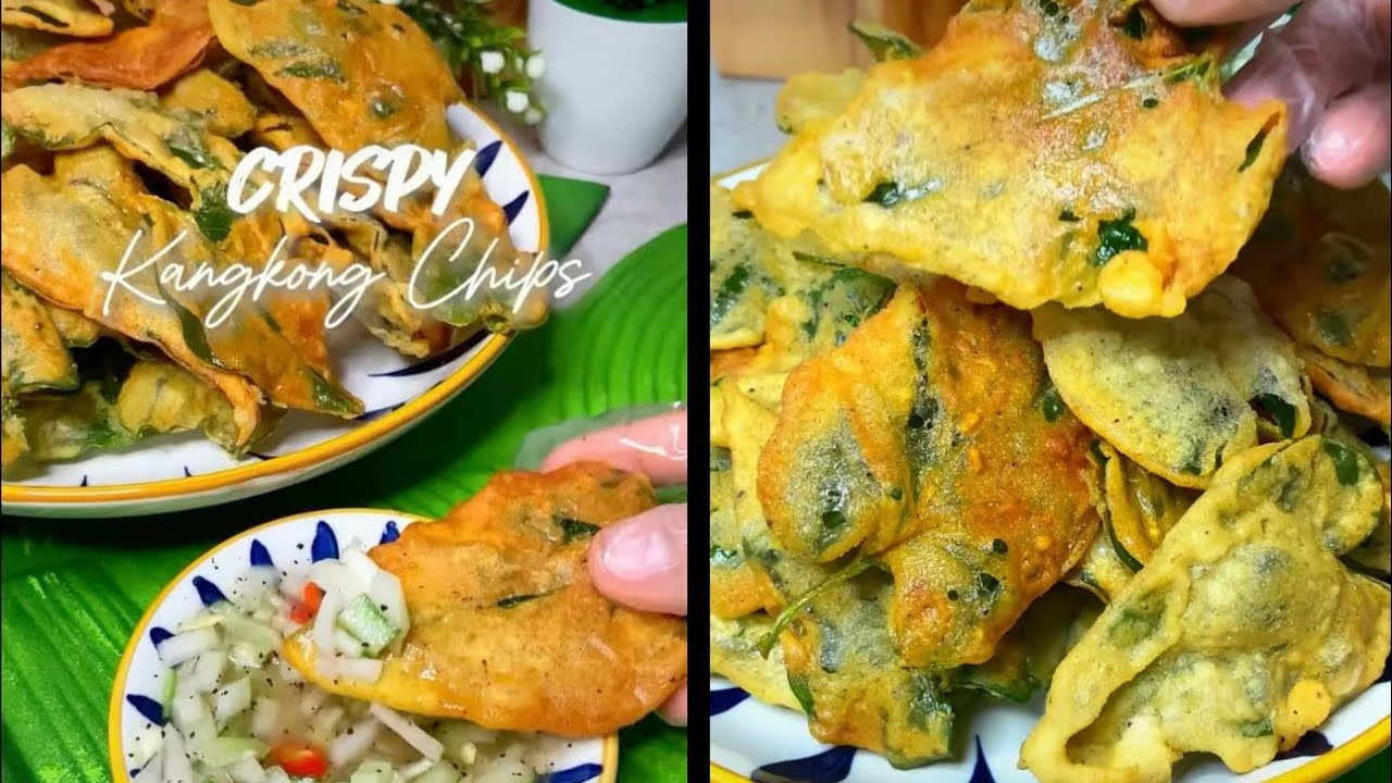 CRISPY KANGKONG CHIPS BY JOSH MOJICA RECIPE | HOW TO MAKE KANGKONG ...