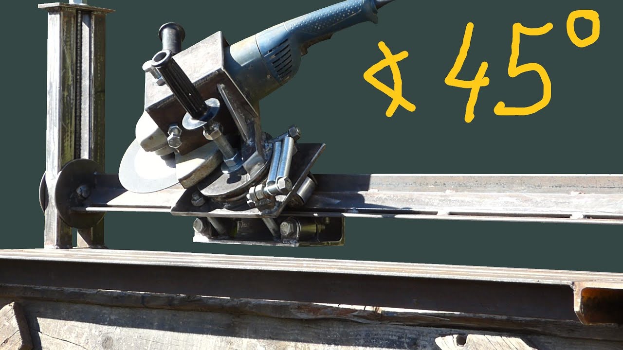 Angle Grinder Stand. How to Make. Angle Grinder Attachment. - YouTube