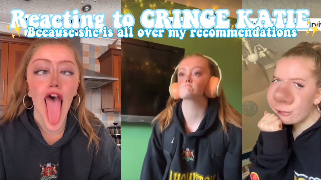 Reacting to CRINGE KATIE because she is all over my recommendations ...